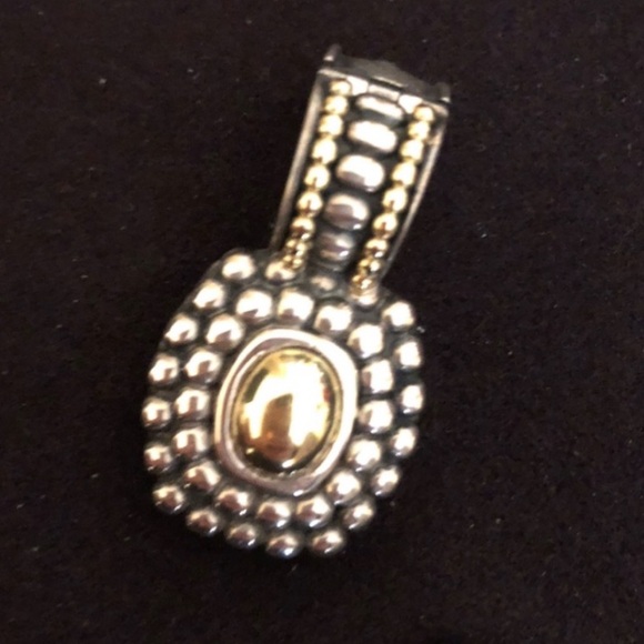 LAGOS | Jewelry | Lagos Caviar Elegant Sterling Silver And Gold Pendant ...